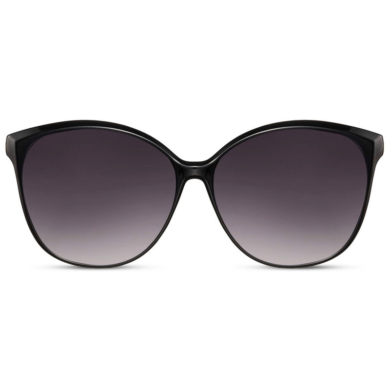 Store dame solbriller med mørke glas | Billige Solbriller